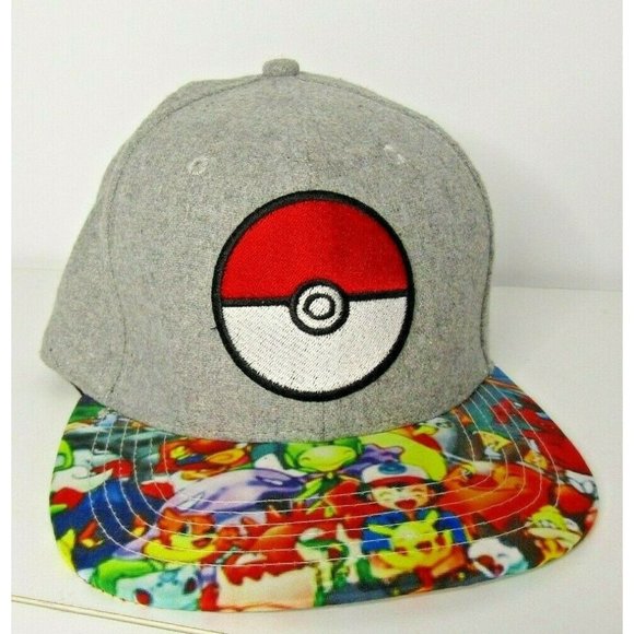 Snapback | Accessories | Pokemon Hat Snapback Hat Baseball Cap Pokeball ...